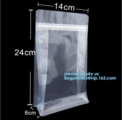 China square flat bottom foil bag with k for tea snack coffee candy packaging,square block bottom coffee one-way valve p for sale