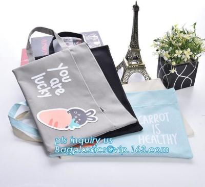 China Canvas Stationery Pencil Bag, Zipper Canvas Pen Pencil Case Stationery Pouch Bag Case Cosmetic Bags, Custom Canvas Stati for sale