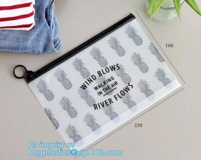 China Cosmetic Zip Bag / Make Up / Toiletry / Washbag, Polyester Make Up Wash Bag Travel Cosmetic Bag with Two Sliders Zipper for sale