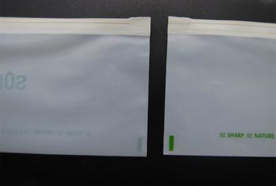 China 100% Compostable Material Slider Grip Bag PLA Biodegradable Corn Starch Compostable Slider Lock Bag For Food Storage for sale
