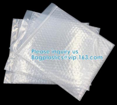 Recyclable Reusable PE Bubble Zipper Bag Slider Bag For Cosmetic Lash Goods Package US Free Shipping Cosmetic Makeup