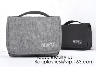 Cotton Canvas Cosmetic Bag Makeup Personalized Plain Blank Canvas Makeup Bag,Toiletry Bag Travel Makeup Bags, bagease