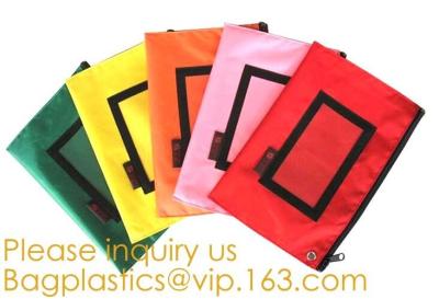 China Secure Deposit Utility Zipper Coin Bag Small Makeup Pouch Promotional Zipper Custom Bank Deposit Bag, bagease, bagplasti for sale