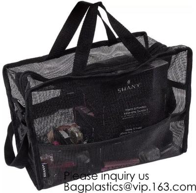 China Nylon Mesh Net Cosmetic Bag, Mesh Make Up Bag,Eco -friendly material cosmetic mesh bag ,PVC mesh bag for sales in USA for sale