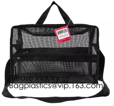 China Nylon Mesh Net Cosmetic Bag, Mesh Make Up Bag,Eco -friendly material cosmetic mesh bag ,PVC mesh bag for sales in USA for sale