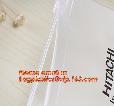 China high quality a4 plastic PP poly envelope zipper lock file folder bag with front button pocket for sale