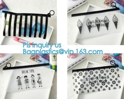 China A4 file bag slider zipper envelope slider closure bag, Swimwear Packaging With Slider Zipper Closure PVC Bikini Bag, pac for sale