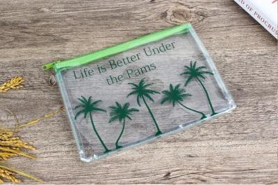China Bagease Waterproof Document Bag,Shining Stars Transparent PVC File Folder Document Filing Bag Cosmetic Makeup Bags for sale