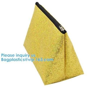 Biodegradable Beach Makeup Cosmetic Bag Vinyl Transparent Clear PVC Zipper Tote Design