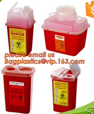China Professional Certification Medical Cardboard Collect Disposal Sharp Containers For Sale, Disposable Medical Sharp Contai for sale
