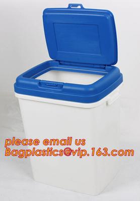 China PP Medical Sharp Containers 5L Waste Container, Medical Sharps Square Sterile Container, Plastic medical disposal bin bo for sale