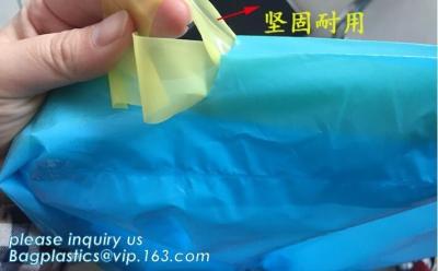 China LDPE biohazard waste bin bags disposable medical autoclave bags, biohazard specimen bag plastic adhesive flat bag, bagea for sale
