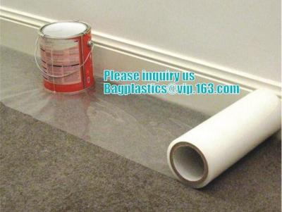 China clear plastic sheeting rolls hdpe clear film scrap, Professional China Plastic Sheeting Drop Cloth, plastic dust sheet f for sale