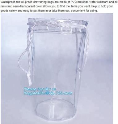 China la organza de la promoción imprimió el bolso de empaquetado del regalo del mini del bolso el 100% caramelo plástico biodegradable del PVC, promocional o el advertisi en venta