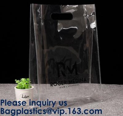 China Bolso de compras reutilizable claro de las mujeres del bolso del PVC del bolso de ultramarinos de la moda Tote Bags transparente, Wi grandes del bolso de compras del Pvc de la capacidad en venta