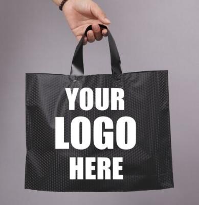 China El bio bolso abonable de la mercancía del eco con las manijas cortadas con tintas rasga fuerza resistente | Perfeccione para las ferias profesionales, al por menor en venta