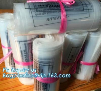 Bolsos planos polivinílicos pesados planos del estándar cristalino del HDPE, bolso plano del polipropileno claro de la bolsa de poliéster para el ultramarinos que empaqueta, LDPE