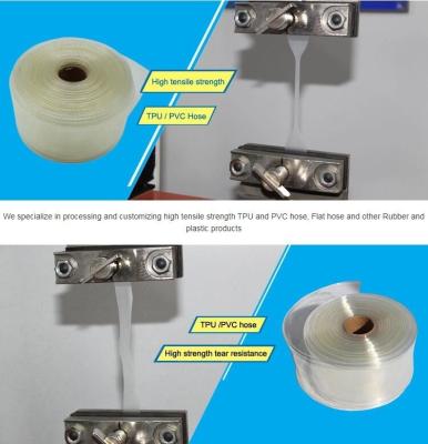 China Layflat Tubing Lay Flat Tube Lay Flat Tubing Jumbo Gusseted LDPE Tubing, HDPE Tubing, Polythene Tubing PVC Tubing for sale