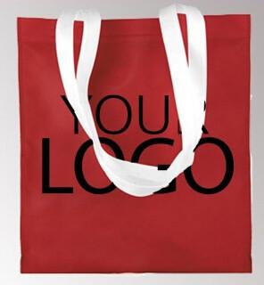 China High Quality Recyclable Custom Logo Printed Grocery Tote Bag Non Woven Bag, Low Price Printing Logo Promotional BAGS, TO for sale