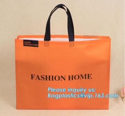 China OEM Production Hot Sale Non Woven Bags Customized, recycled custom printing grocery tote shopping pp non woven bag non w for sale