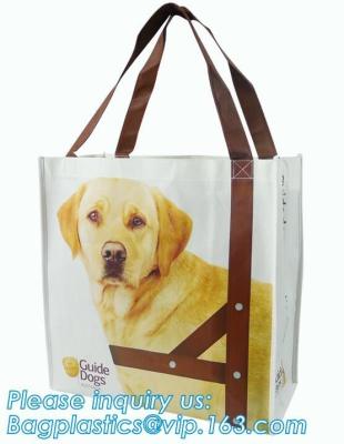 China Customized Logo Film laminated Luxury Shopping Bag Non Woven Bag, Non Woven Bags Manufacturer Wholesale Promotional Chea for sale