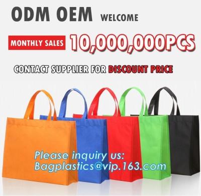 China hot sealed non woven bag, cheap logo printed non woven shopping bag, Custom clear window document non woven bag, bagease for sale