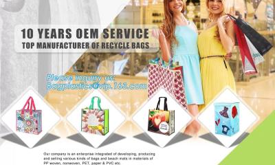 China Cheap price plastic shopping non woven bags for sale,plastic carry bag design, High quality big capacity travel recycled for sale