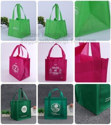 China Handled Style shopping available Material New customized non woven bag, Promotional non woven bag products made in asia for sale