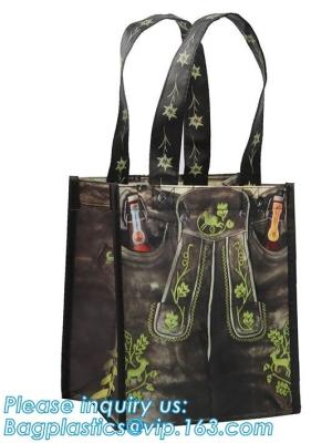 China ultrasonic non woven bag with CMYK print and laminated with handles, Cheap Promotional Custom Non Woven Bag, bagease pac for sale