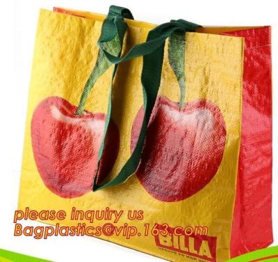 China Super quality gift pp woven shopping bag with zipper,pp woven check jumbo laundry shopping bag,Eco Friendly Recycle Reus for sale