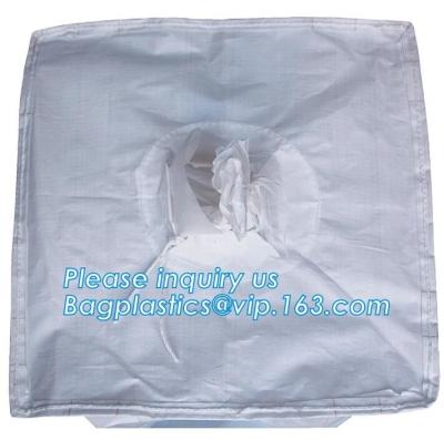 China PP woven bulk big ton bag / jumbo bag for packing stone, fish meal,sugar,cement,sand,1 ton Custom PP Woven Big Bulk Jumb for sale