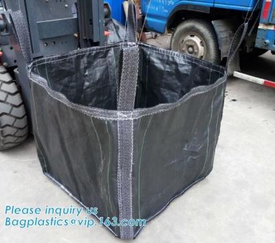 China Nuevo bolso grande enorme tejido bag/pp del salto de la basura de la construcción con el trazador de líneas, saco estupendo tejido PP enorme del bolso grande del fibc para el cemento, PAQUETE en venta