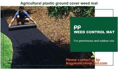 China PP woven weed mat,ground cover, black fabric,weed barrier for agriculture, weed killer fabric, agricultural anti weed ma for sale