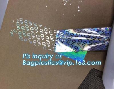 China Sliver Self Adhesive Void Sticker Label,Removed Label Custom Best Price High Quality Void Label Sticker Open Void Securi for sale
