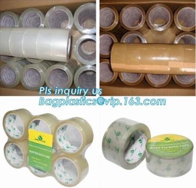 China Crystal bopp packing transparent adhesive tape with logo,Bopp packing tape / BOPP packaging tape / Carton sealing tape for sale