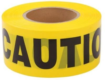 China Caution Warning DANGER Tape Caution Tape Roll 3-Inch Non-Adhesive Sharp Red Color Warning Tape,Safety Caution PVC Materi for sale