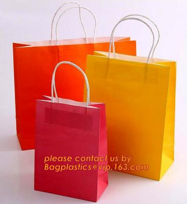 China Bolso de lujo con la manija de la cuerda, bolsa del partido de la bolsa del bolso de Matt Stripe Pattern Paper Gift de las compras del papel de la marca con h en venta