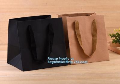 China Manufacturer Shopping White Kraft Paper Carrier Bag,Luxury recycled custom printing logo shopping pack paper bag, packag for sale