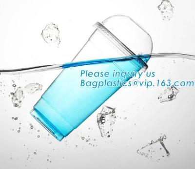las tapas biodegradables y abonablees del 100% de CPLA de la taza, 6oz Eco reducen la tapa plástica de la taza a pulpa del yogur del café, th de empaquetado disponible de CPLA