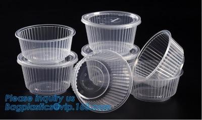 China 6" Plastic Clear Round Food Serving Bowl,Wholesale Cheap Eco-friendly Food Grade PP Reusable Plastic Bowl bagease pac for sale