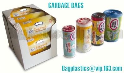 China La basura del galón empaqueta pequeños bolsos de basura pierde los bolsos de los trazadores de líneas del compartimiento de la cesta para el cuarto de baño, cocina, oficina, dormitorio casero, Coche-claro en venta