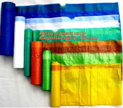 China La basura empaqueta diseño de los trazadores de líneas del compartimiento de la papelera el nuevo fácil rasgar los bolsos de basura plásticos durables adicionales para la oficina del dormitorio del cuarto de baño en venta