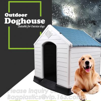 China Diversas perrera del animal doméstico de la casa de perro/casa plásticas para el perro, casa de perro plástica amistosa de Eco/Cat Plastic House durable del jardín en venta