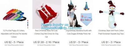 ACCESORIOS DEL PERRO, BUFANDA DEL PERRO, CAMISETA DEL POLO DEL PERRO DEL CHALECO, PAÑUELO DEL PERRO DE LA BUFANDA DE HALLOWEEN, ANIMAL DOMÉSTICO DEL PERRITO, SOMBRERO DE LA FIESTA DE CUMPLEAÑOS DEL PERRITO, PA