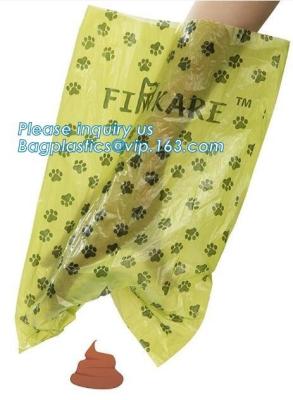 China 380 bolsos/bolso hermético de la basura del perro casero de la caja, bolso del impulso del perro, animal doméstico que limpia el bolso biodegradable de la basura del impulso del perro negro, bagease pac en venta
