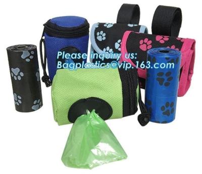 China Tenedor de los bolsos del impulso de la basura del perro del silicón para el bolso de la basura del impulso del perro casero, impulso durable del perro de la venta del bolso inútil especial al por mayor PE del animal doméstico en venta