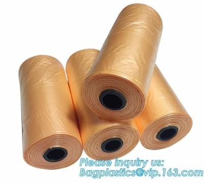 China Bolsos de la basura del perro de la forma de la casa del producto del animal doméstico con el clip del dispensador y del correo, tierra resistente franco del bolso del animal doméstico de la disposición inútil del retiro en venta