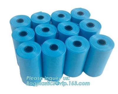 China bolsos claros básicos del impulso de la basura del animal doméstico del perro del Amazonas del dispensador al aire libre del bolso de los perros pequeños, bolso de basura inútil biodegradable del animal doméstico del impulso del perro en venta