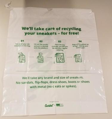 China Bolsos abonablees de la manija de la camiseta del chaleco de Biobased, compras, comprador, camiseta, portador del chaleco, manija del lazo, lazo superior, Niza día en venta