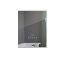 China 5mm Thickness Flame Proof Smart Mirror with Time Display, Touch Control & Defogging - 24